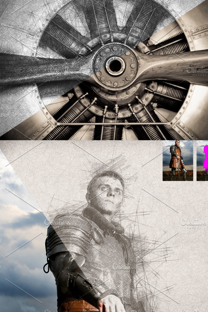 Graphite Pencil 3 Photoshop Actions – MasterBundles