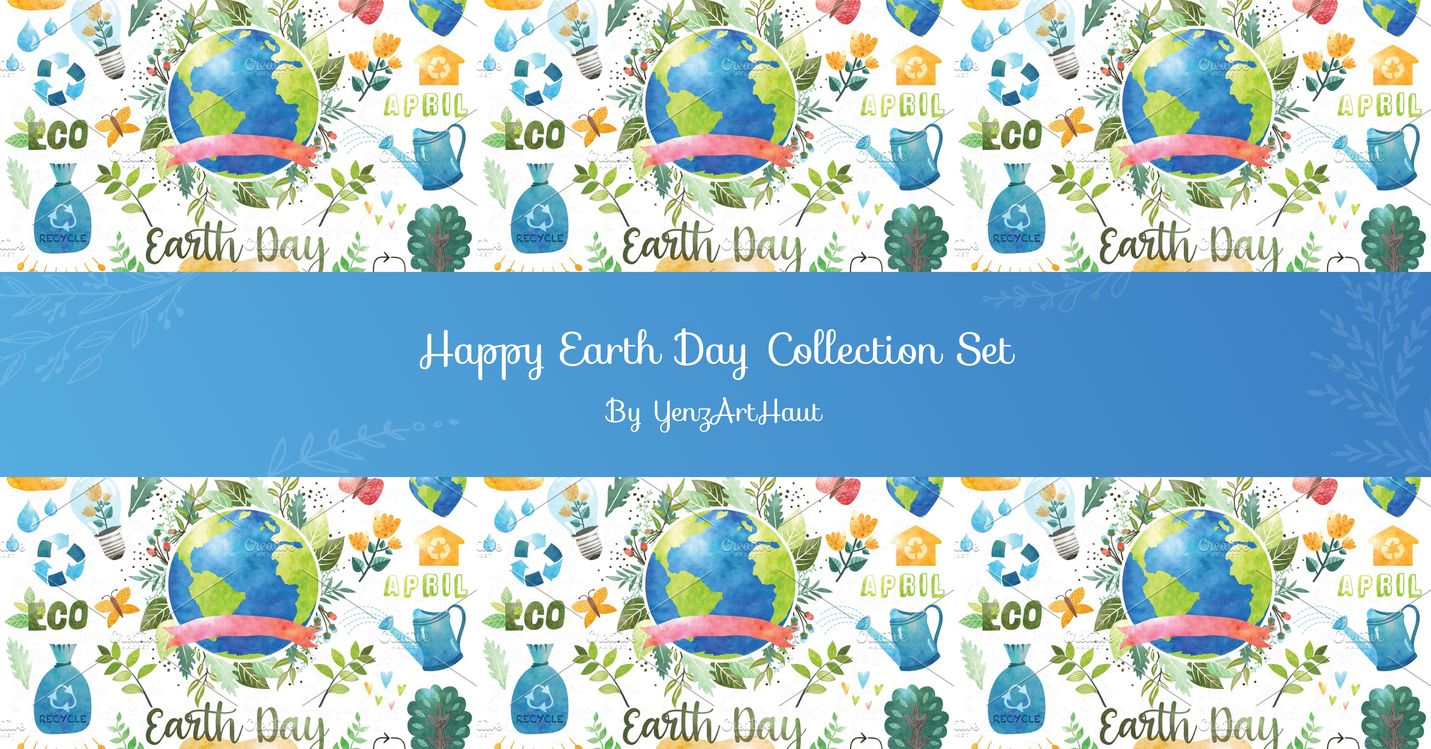 Happy Earth Day Collection Set – MasterBundles
