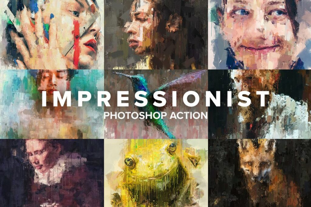 Impressionist Photoshop Action – MasterBundles
