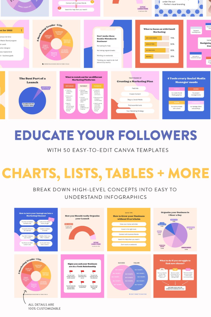 Instagram Educational Posts Pack – MasterBundles