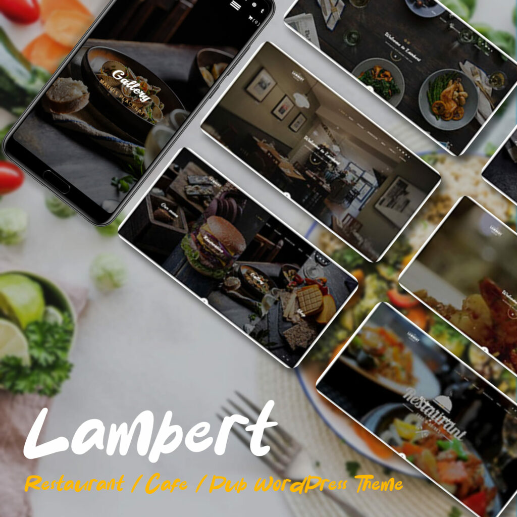 Lambert - Restaurant / Cafe / Pub WordPress Theme – MasterBundles