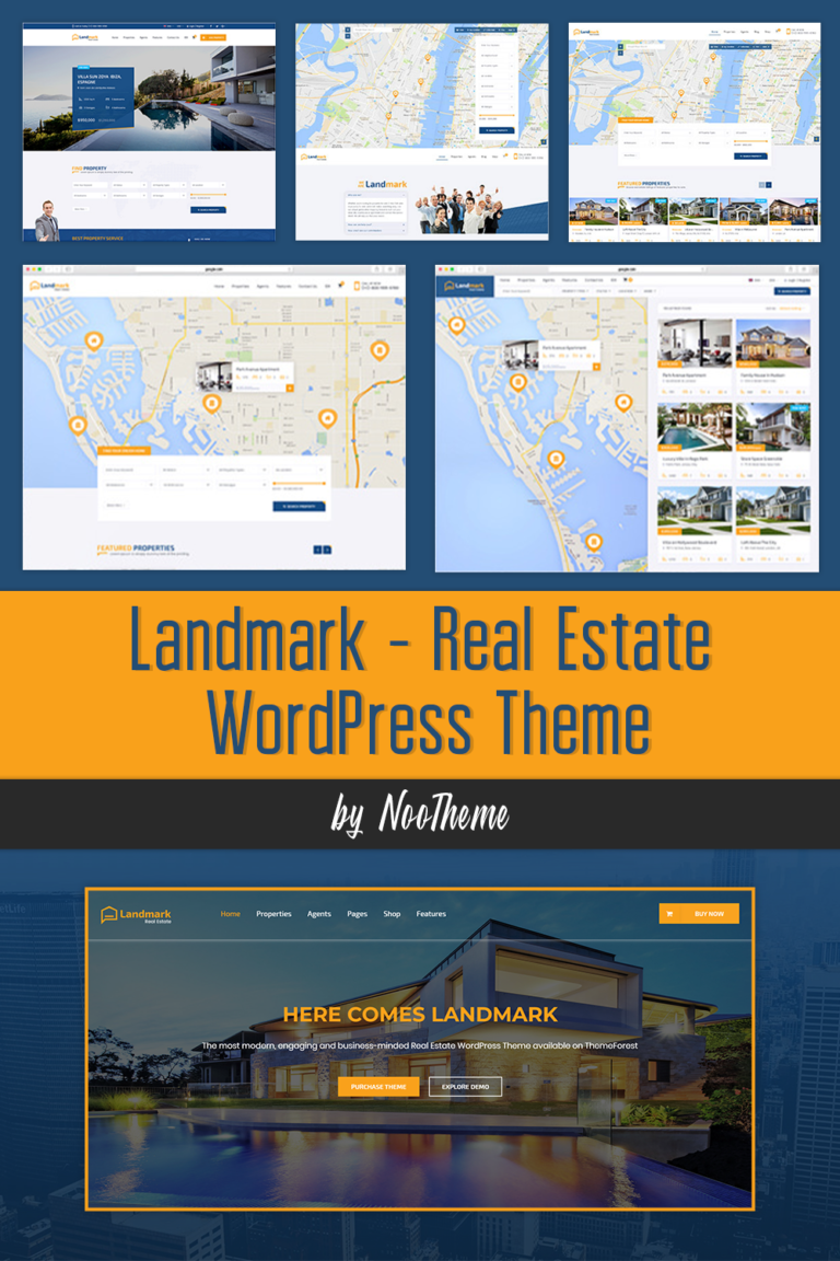 Landmark - Real Estate WordPress Theme – MasterBundles