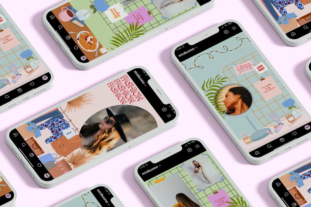 Lifestyle Instagram Template – MasterBundles