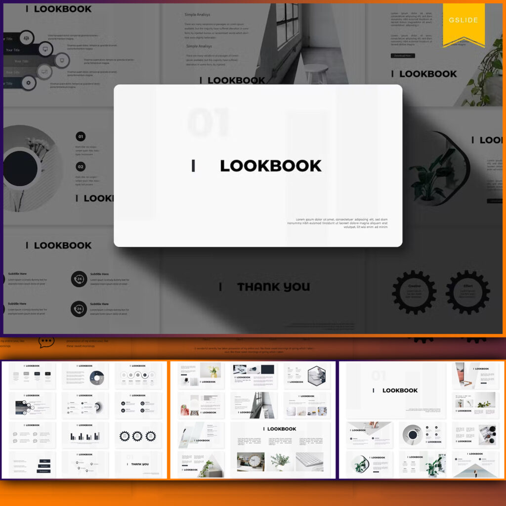 Lookbook Google Slides Template – MasterBundles