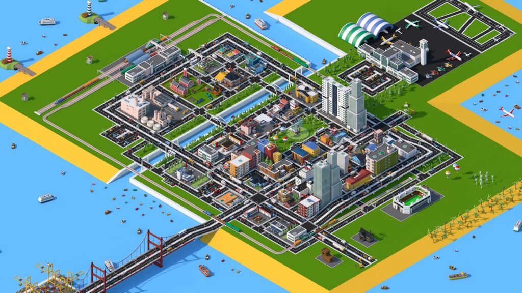 Low Poly City Mega Pack v3.0 – MasterBundles