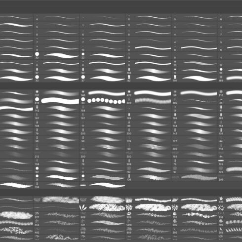 Manga Comic Brush Megapack 1500+ – MasterBundles