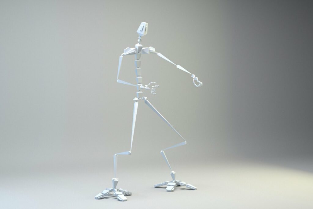 Retro-Futuristic Mechborg & Minigun – MasterBundles