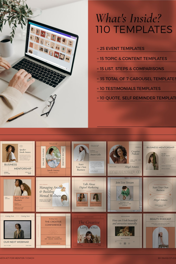 Mentor Coach Beige Insta Kit – MasterBundles