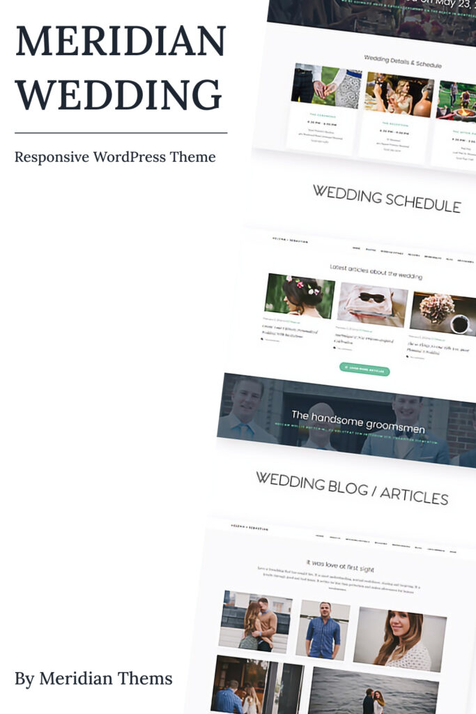 Meridian Wedding - Responsive WordPress Theme – MasterBundles