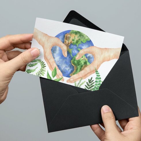 Watercolor Earth Day Clipart | MasterBundles