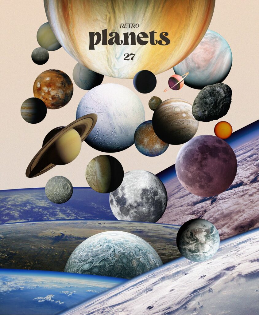 NOSTALGIA Space Collage Creator 370+ – MasterBundles