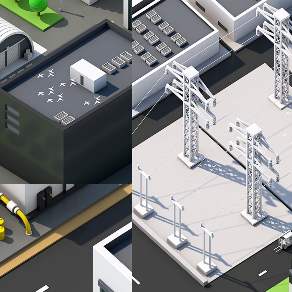 Nuclear Plant Station – MasterBundles