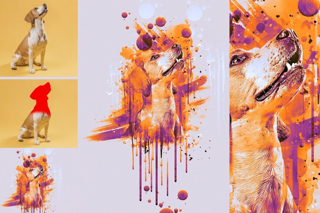 Professional Portrait Paint Effect – MasterBundles
