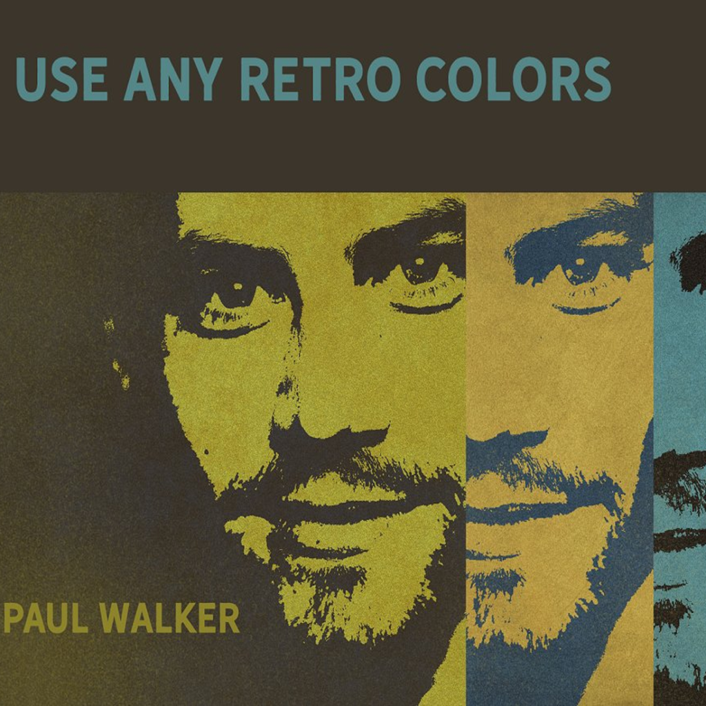 Poster Retro Color Effect Photoshop – MasterBundles