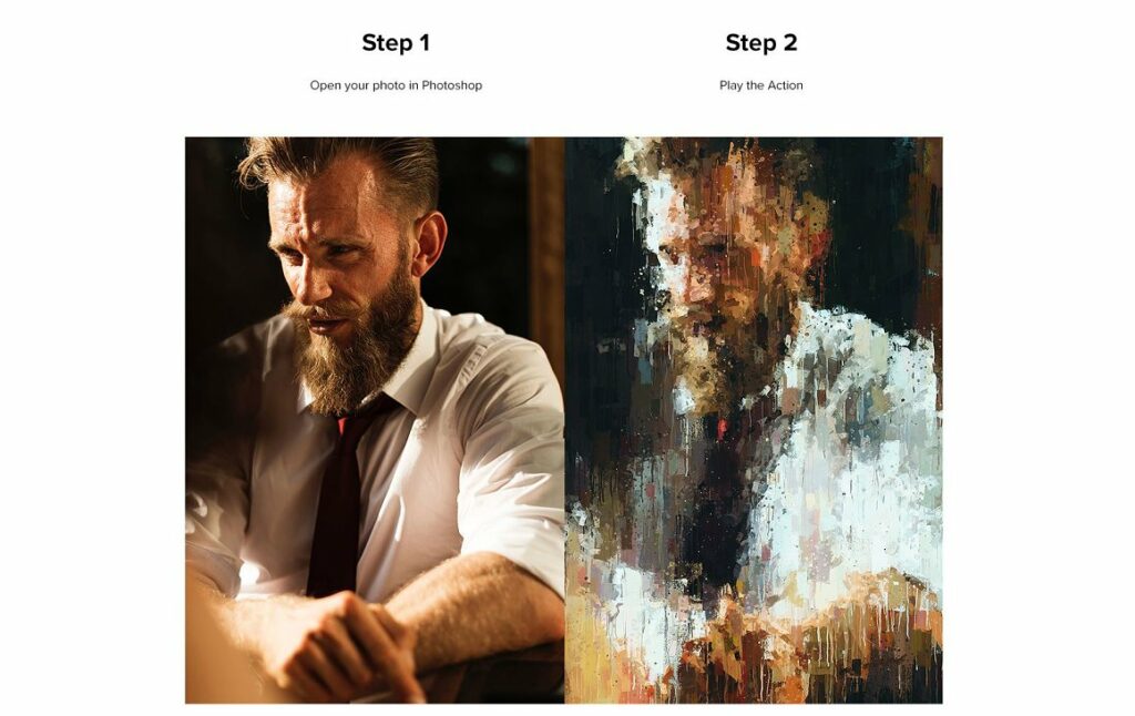 Impressionist Photoshop Action – MasterBundles
