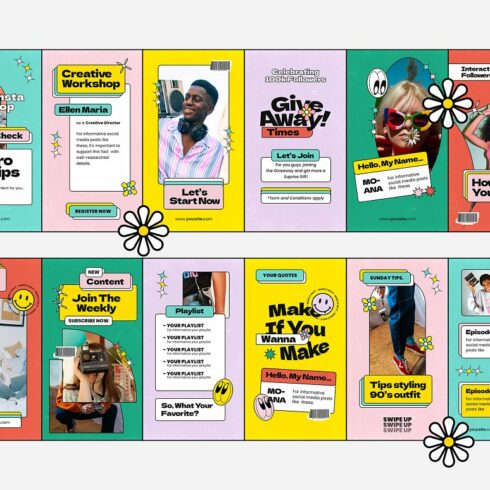 Pop Era 90s Vol.2 - Instagram Retro – MasterBundles