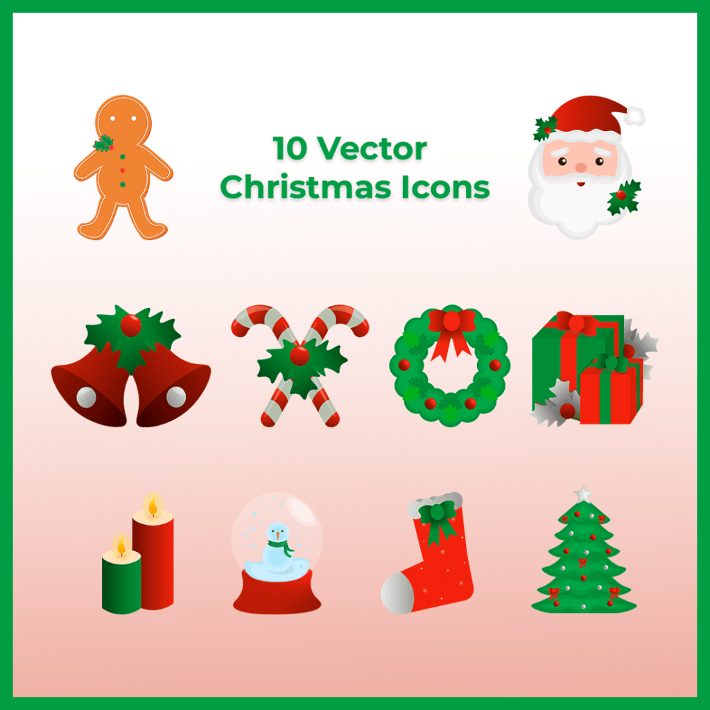 Christmas Icons Pack – MasterBundles
