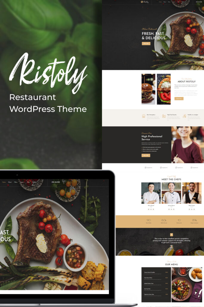 Ristoly - Restaurant WordPress Theme – MasterBundles