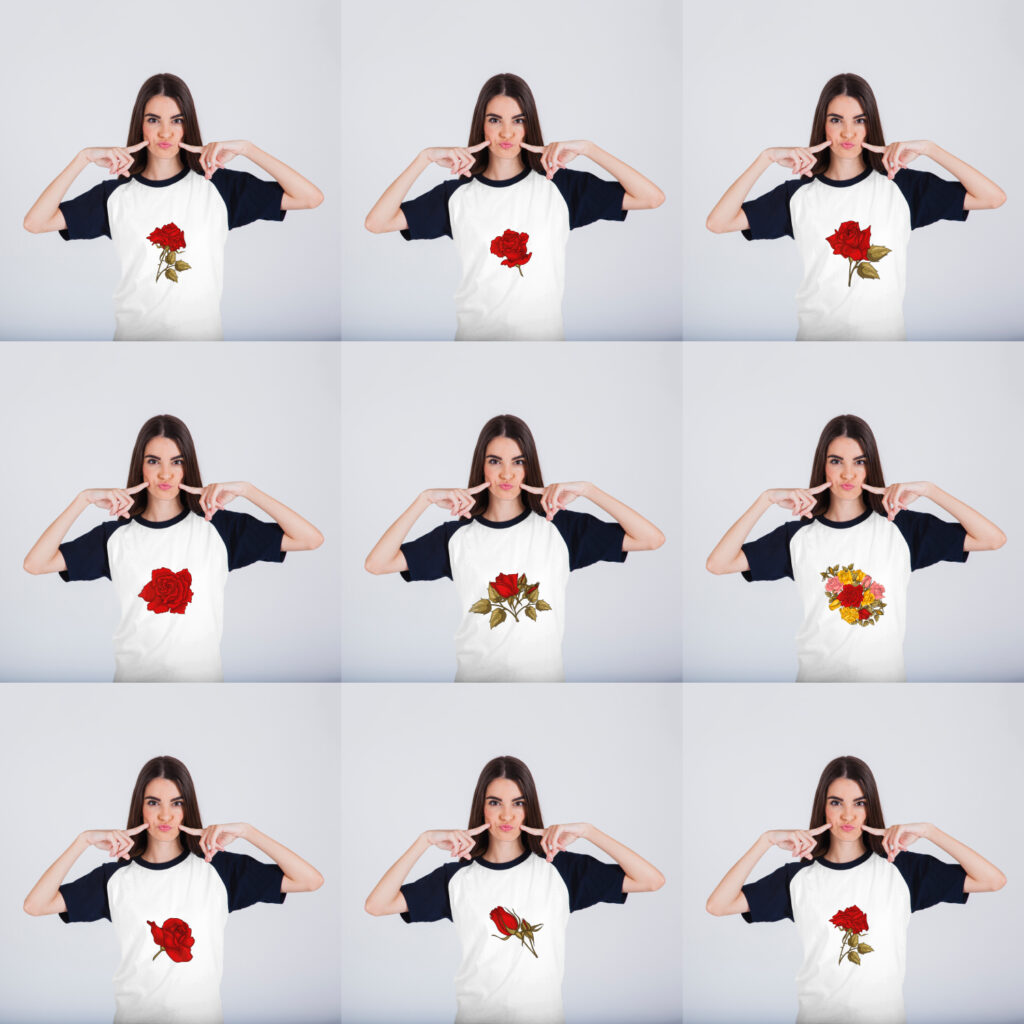 Rose SVG T-shirt Designs – MasterBundles