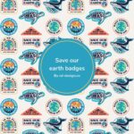 Save Our Earth Badges – MasterBundles