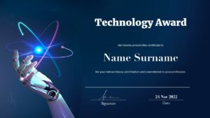 Award Certificate Template Powerpoint – MasterBundles