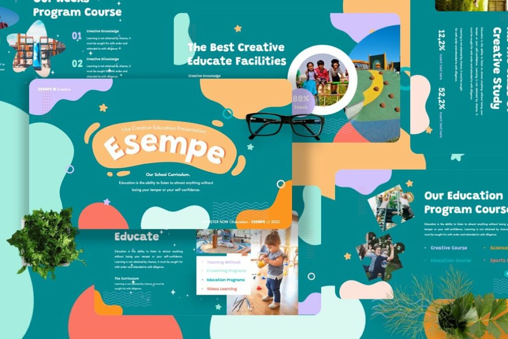 Esempe - Education Creative Powerpoint – MasterBundles