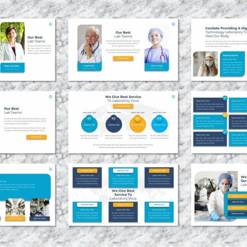 Covilabs - Covid Medical Googleslide – MasterBundles