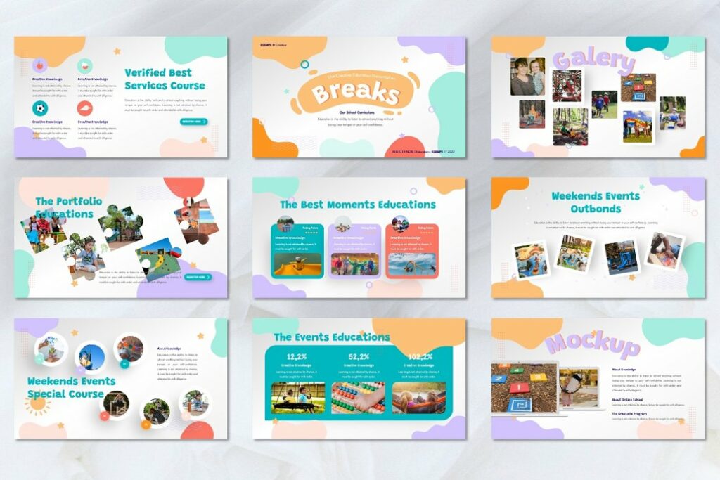 Esempe - Education Creative Powerpoint – MasterBundles