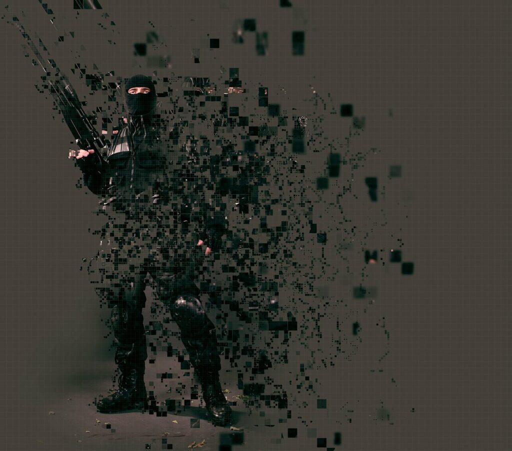 Pixelated Photoshop Action – MasterBundles