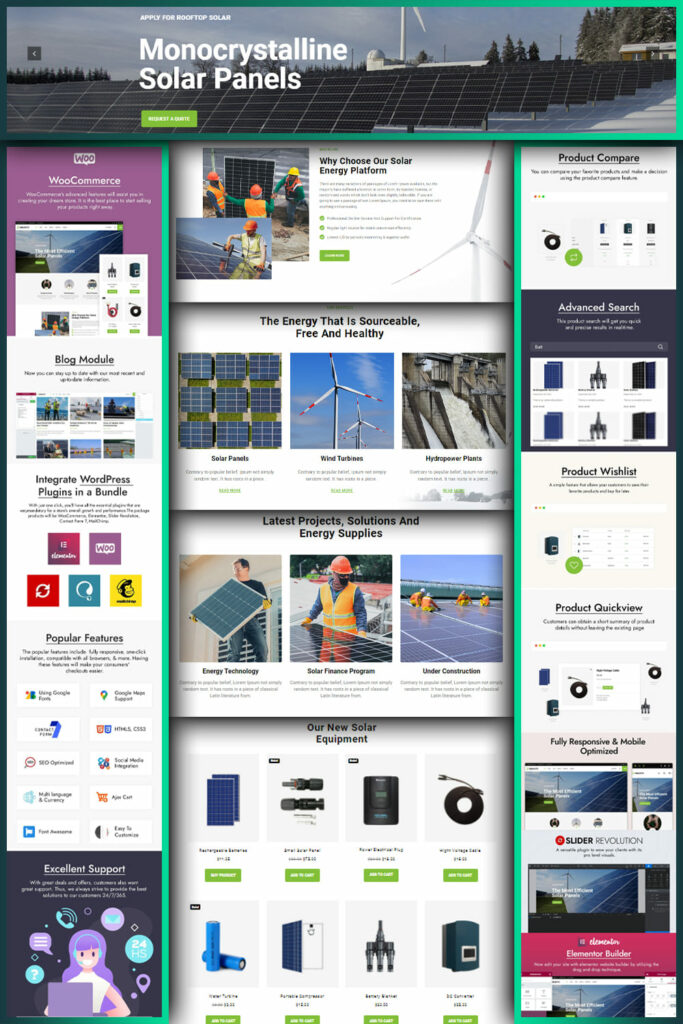 Soelects - Wind & Solar Energy WooCommerce Theme – MasterBundles