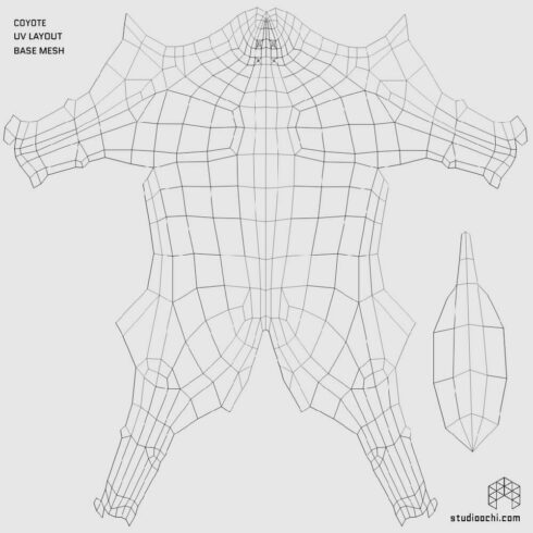 Coyotes 3D Model – MasterBundles