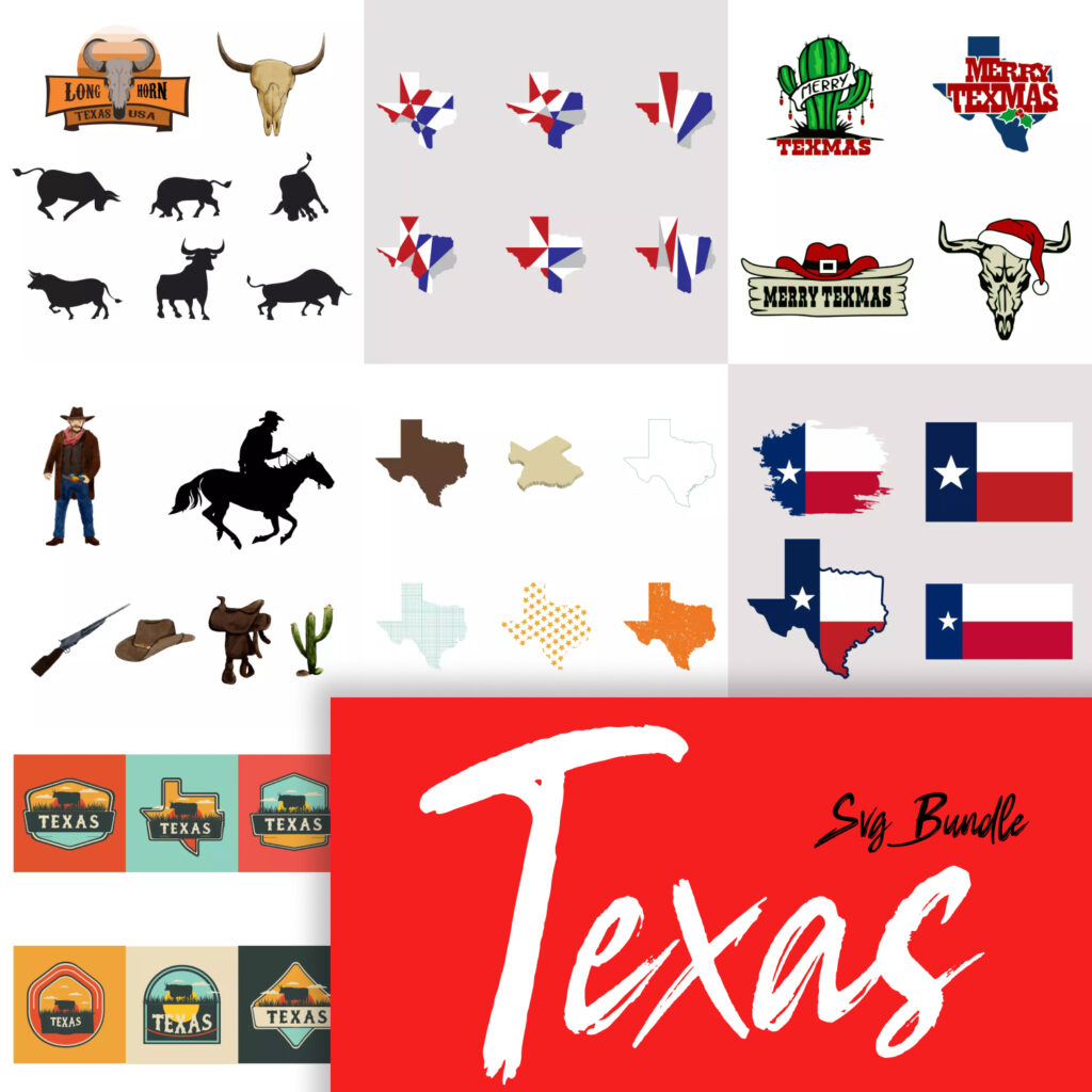 Texas SVG Bundle – MasterBundles