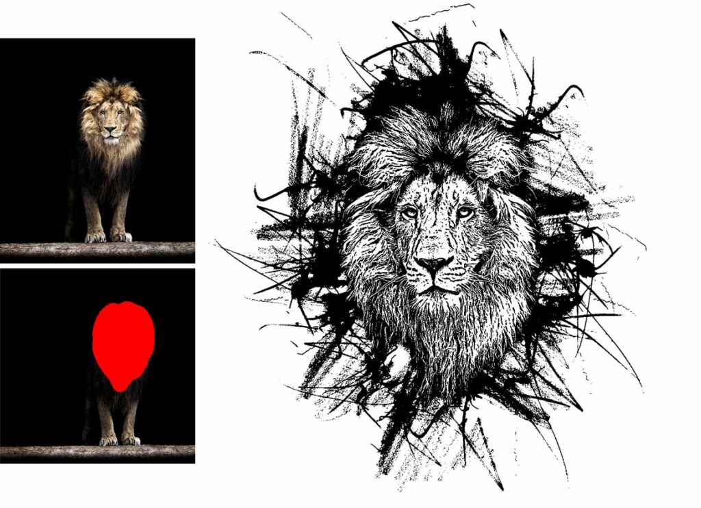 Vector Tracing Photoshop Action – MasterBundles