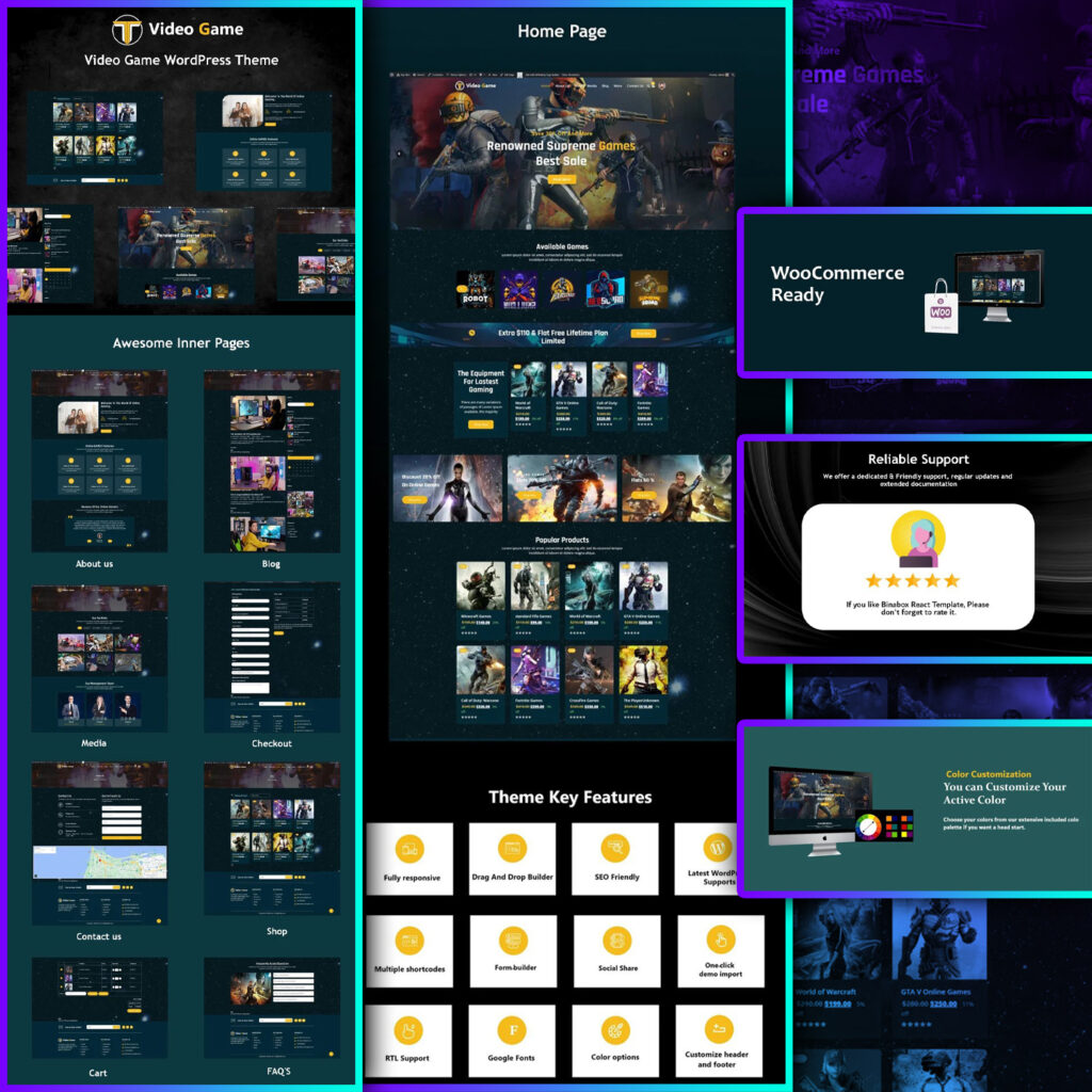Video Game Store And Esports WordPress Theme – MasterBundles