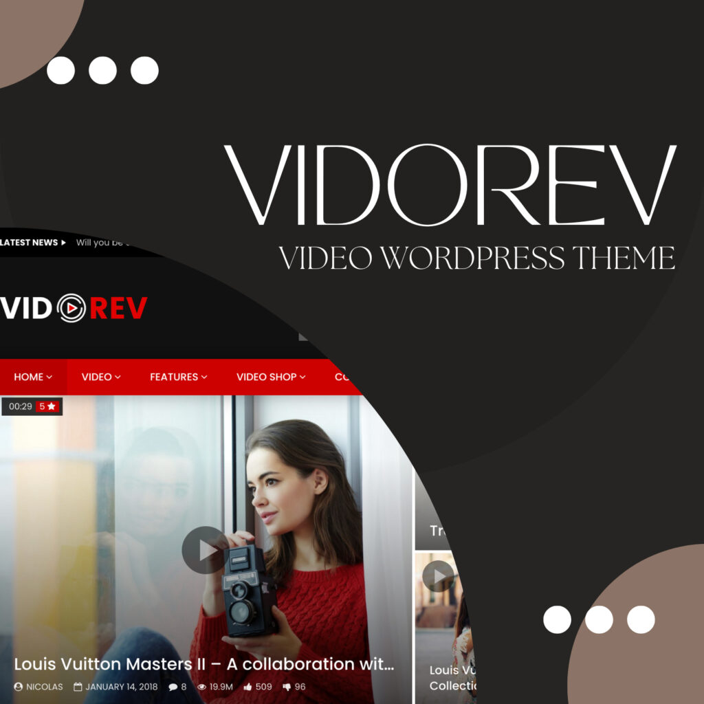 VidoRev - Video WordPress Theme – MasterBundles