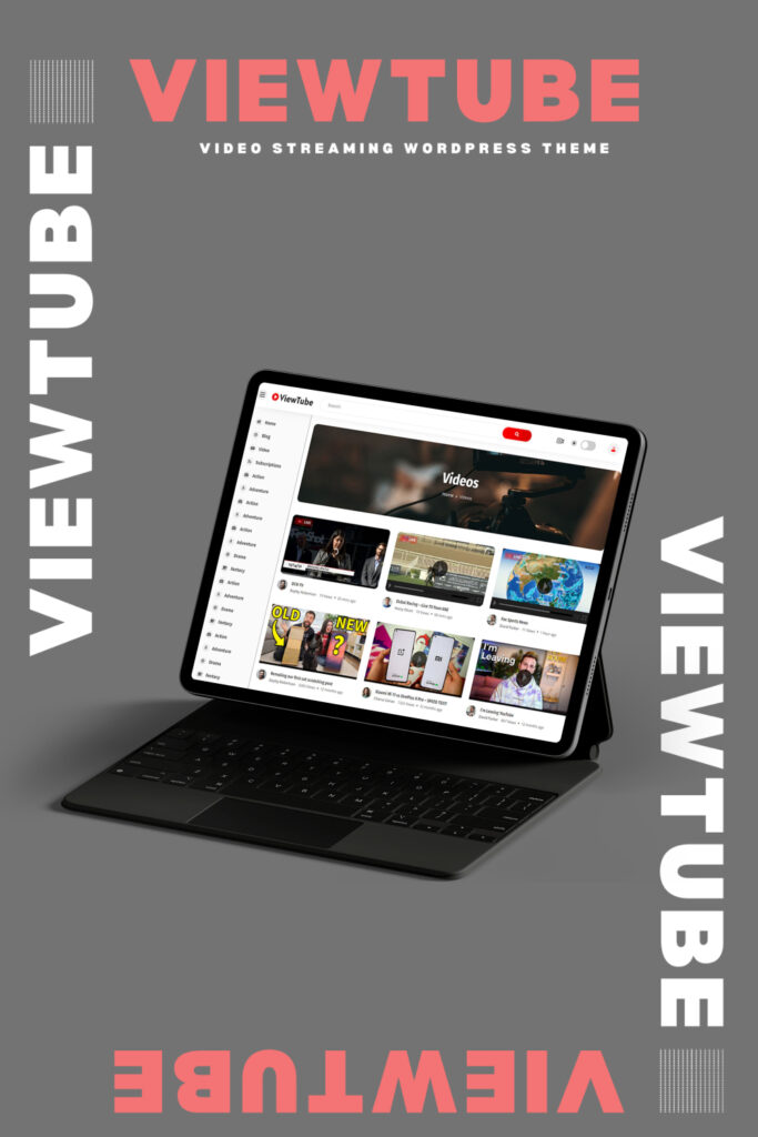 ViewTube Video Streaming WordPress Theme – MasterBundles