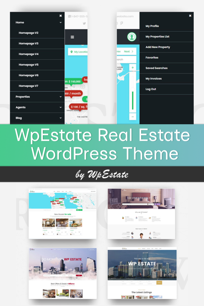 WpEstate Real Estate WordPress Theme – MasterBundles
