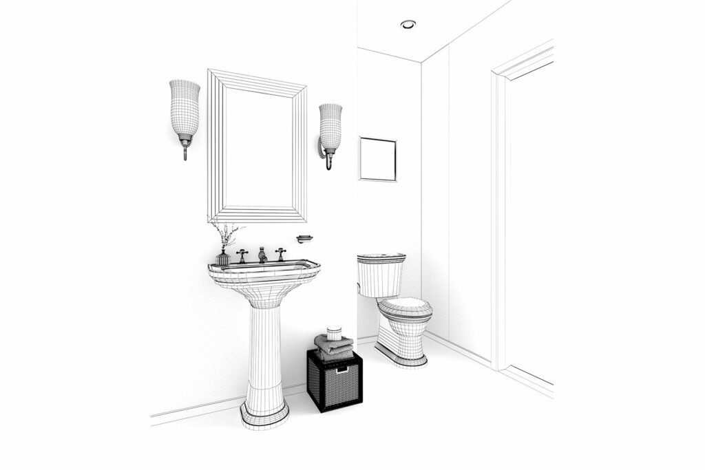 Victorian Bathroom - Modern – MasterBundles