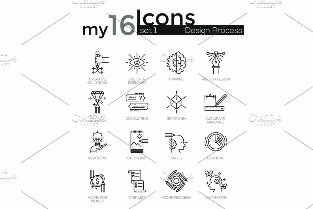 My Thin Line Icons Collection – MasterBundles
