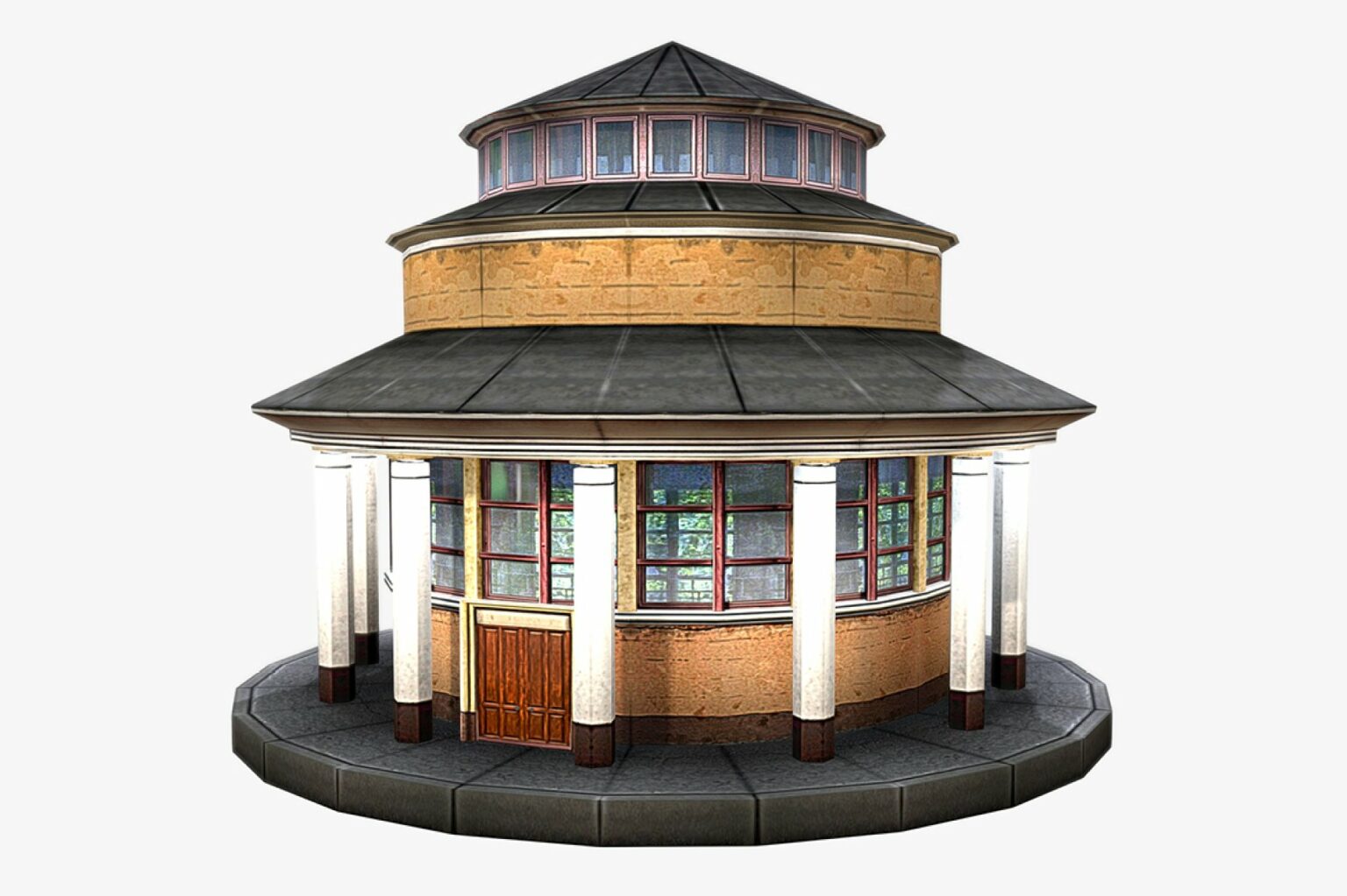 Round Building – MasterBundles