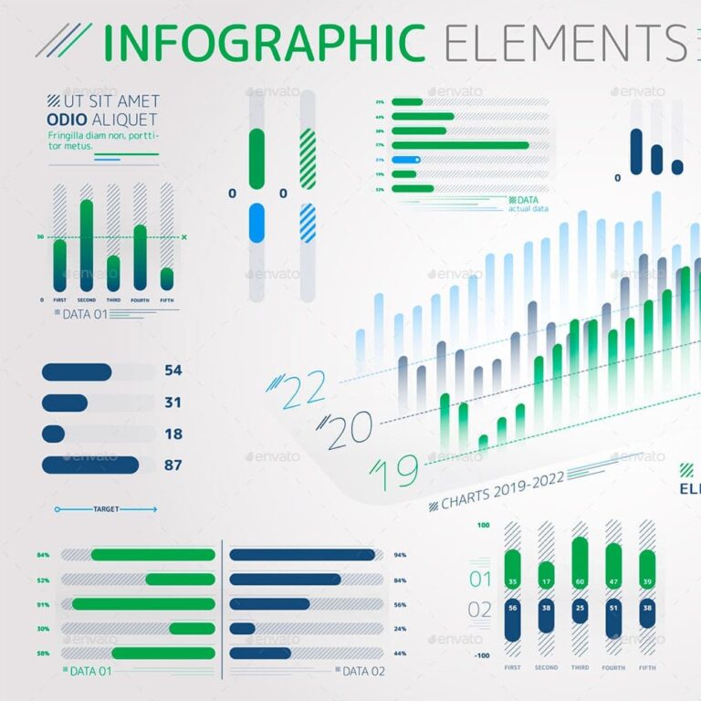 White Infographic Elements – MasterBundles