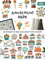 Amusement Park. Map Creator – MasterBundles