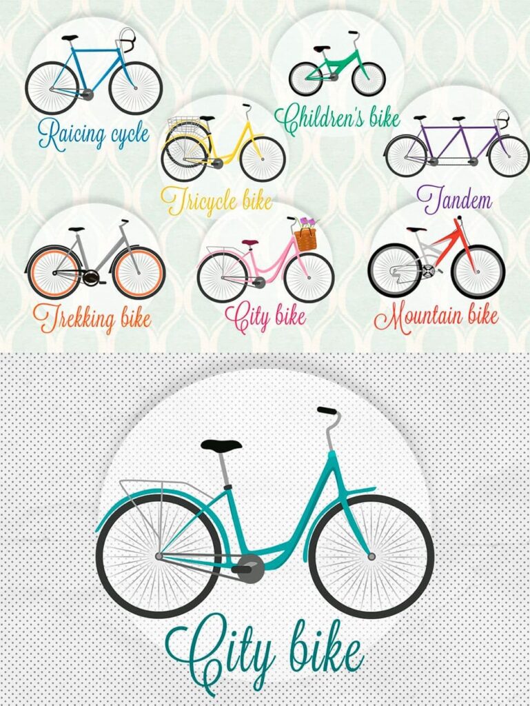 Bike Vector Set – MasterBundles