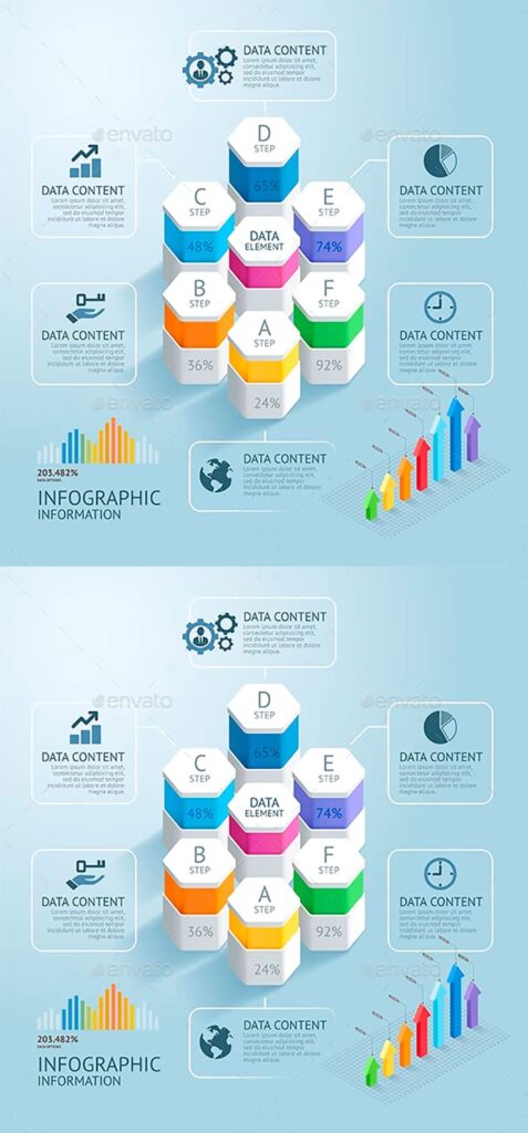 Business Infographics Template – MasterBundles