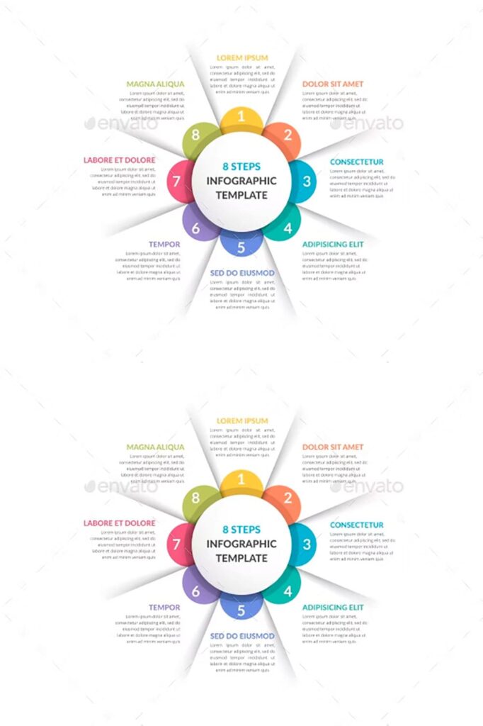 Circle Infographics - Eight Elements – MasterBundles