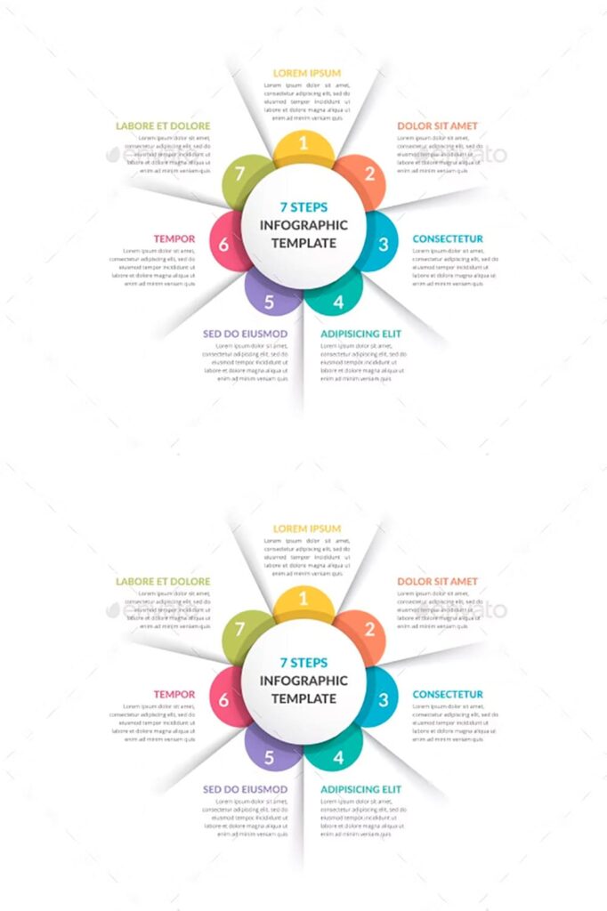 Circle Infographics - Seven Elements – MasterBundles