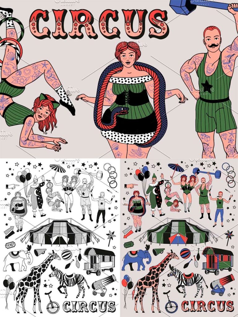 Circus Collection – MasterBundles