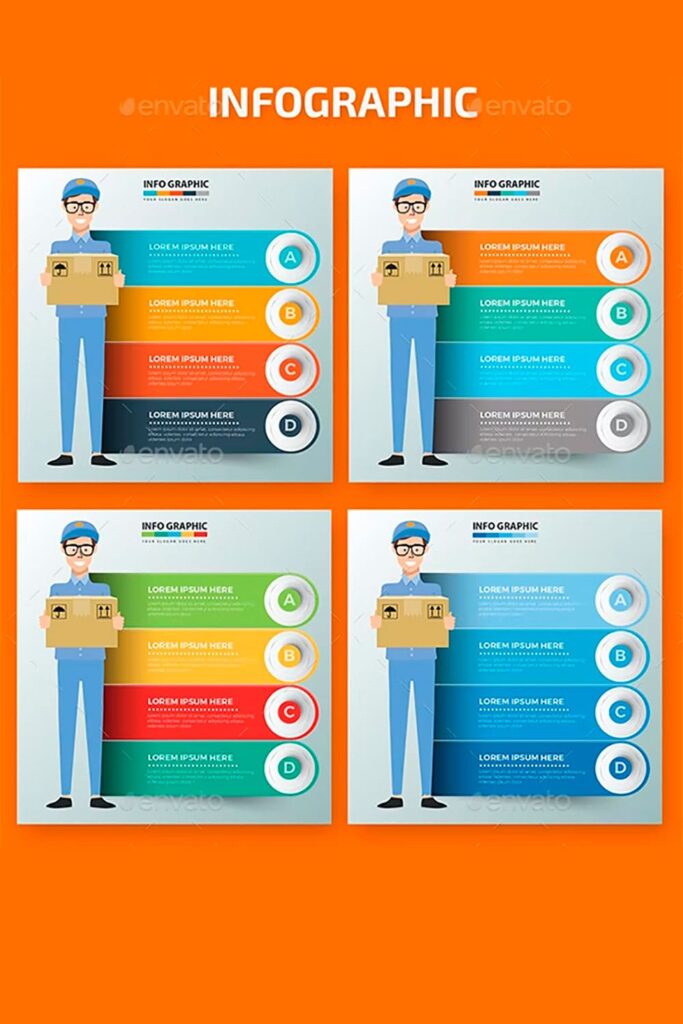 Delivery Infographics – MasterBundles