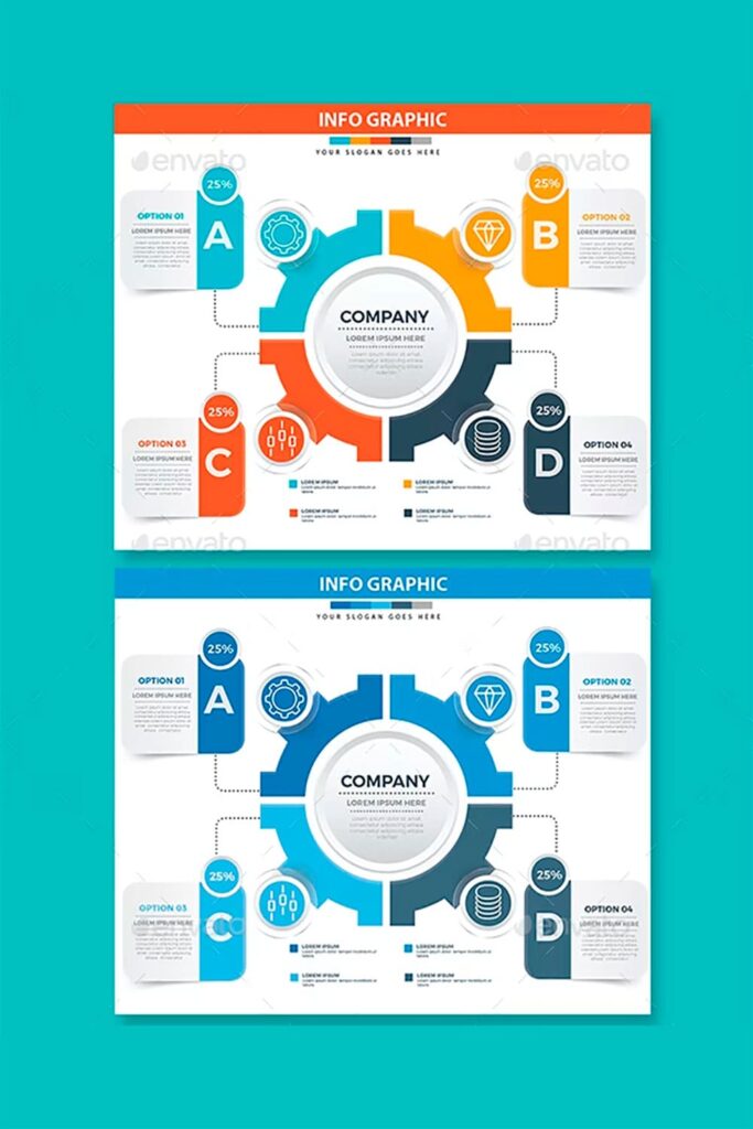 Infographics Design Templates – MasterBundles