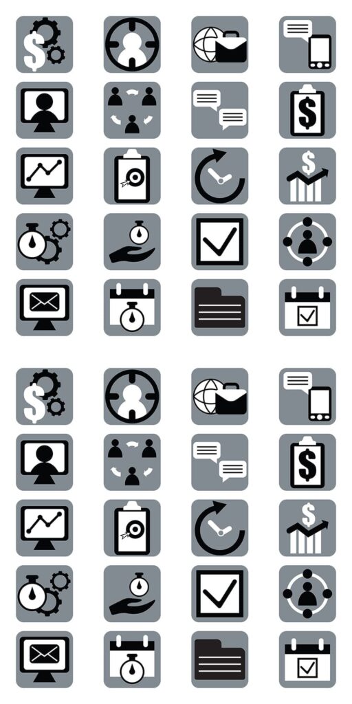 Management Icons Set – MasterBundles